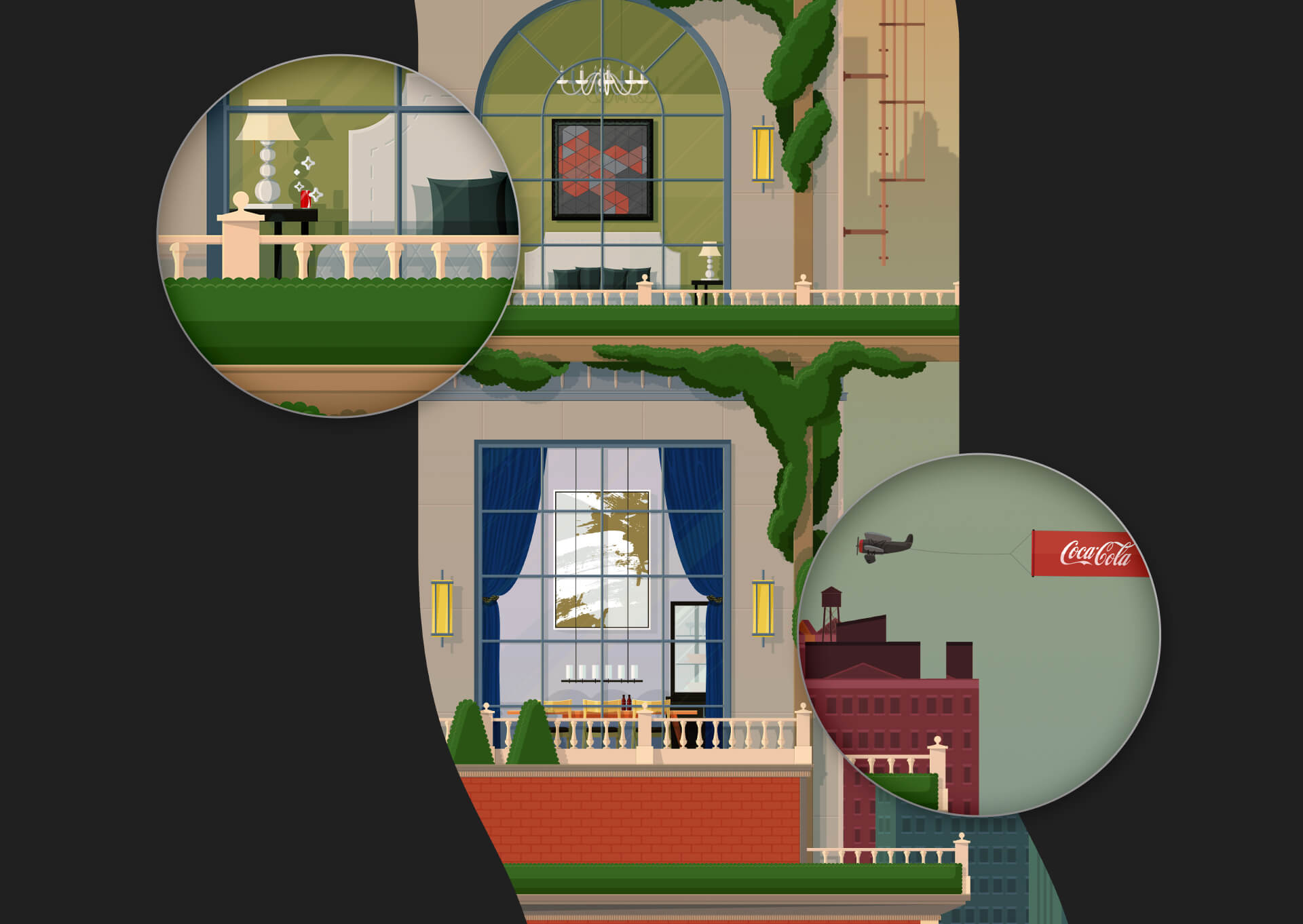 Coke Building Of Memories Details - Legwork Studio